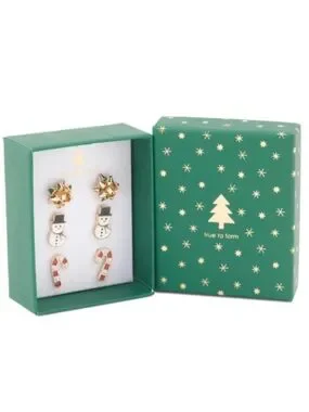 True To Form | Jewelry | True To Form 3pc Holiday Earring Set Nwt ...